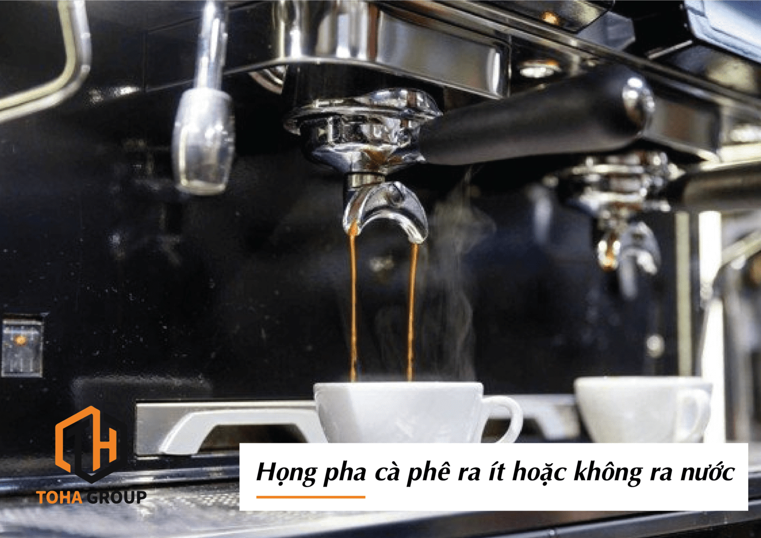10 lỗi thường gặp của máy pha cà phê và cách khắc phục.